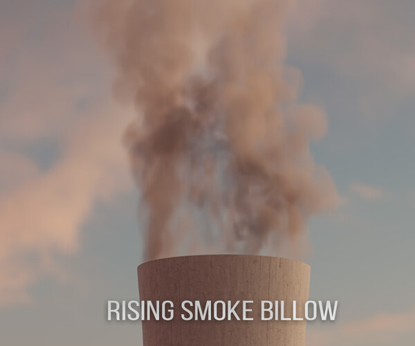 ArtStation - VDB Animated Rising Smoke | Resources