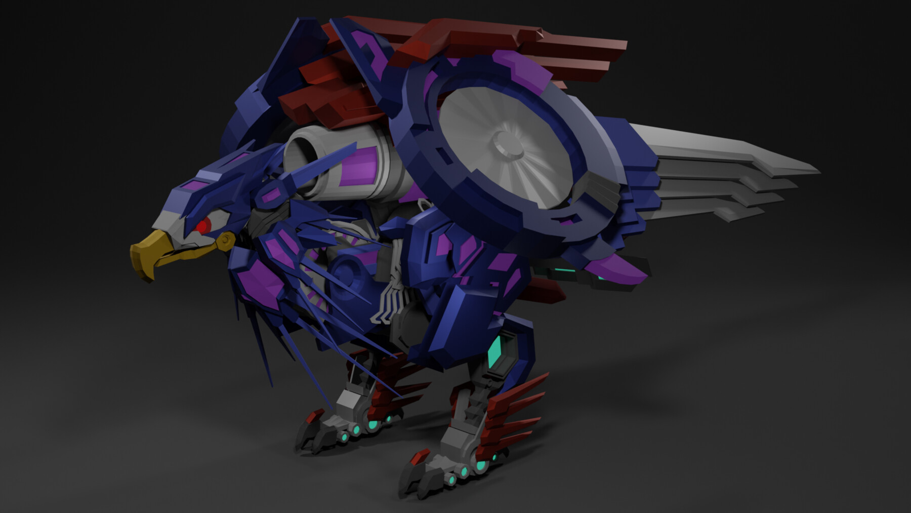 ArtStation - Eagle Robot | Game Assets
