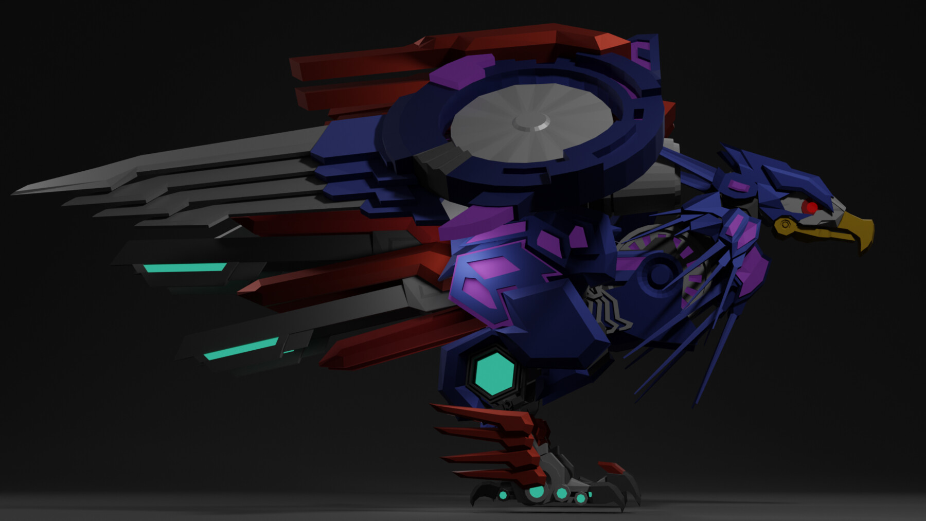 ArtStation - Eagle Robot | Game Assets