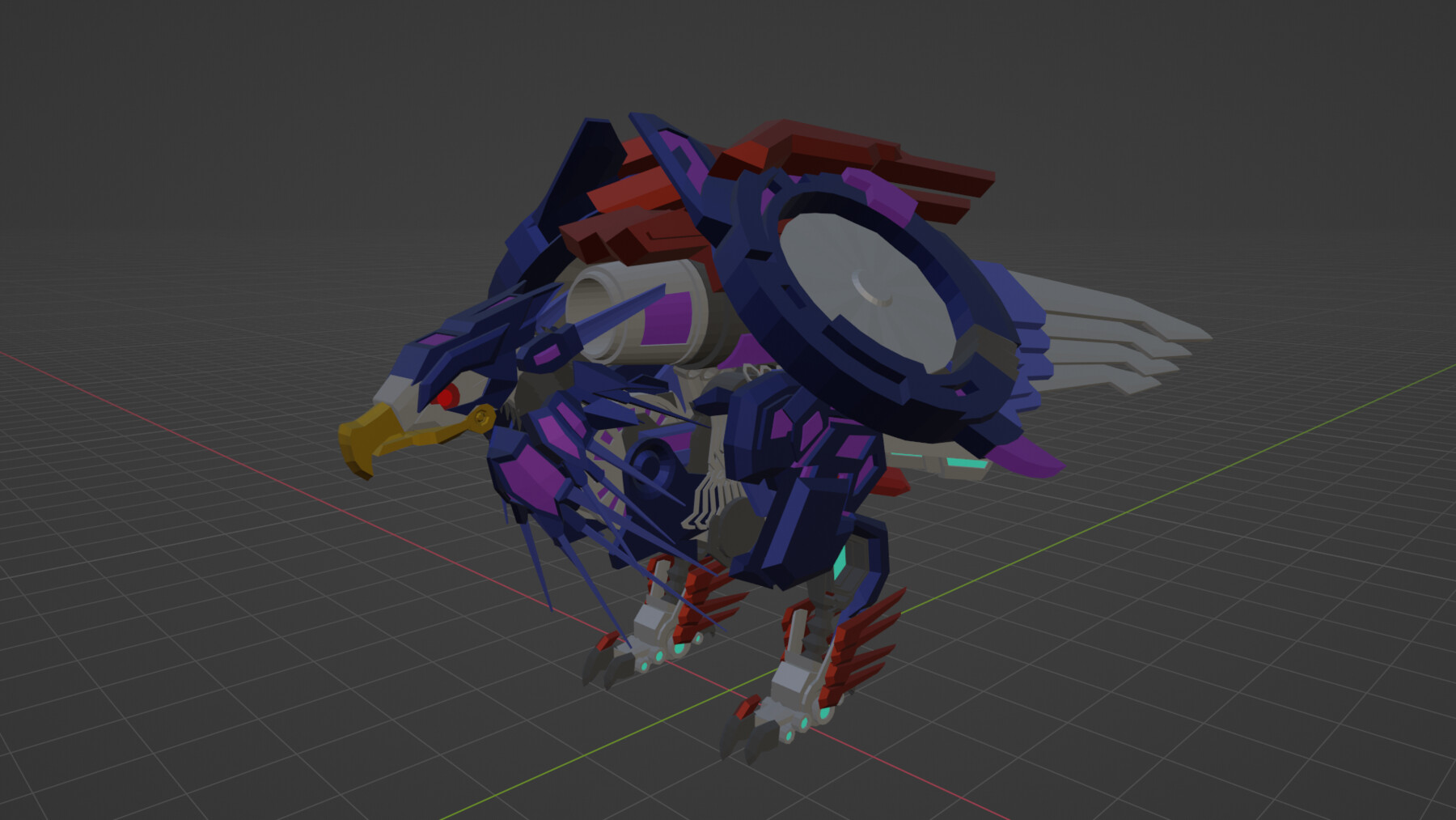 ArtStation - Eagle Robot | Game Assets