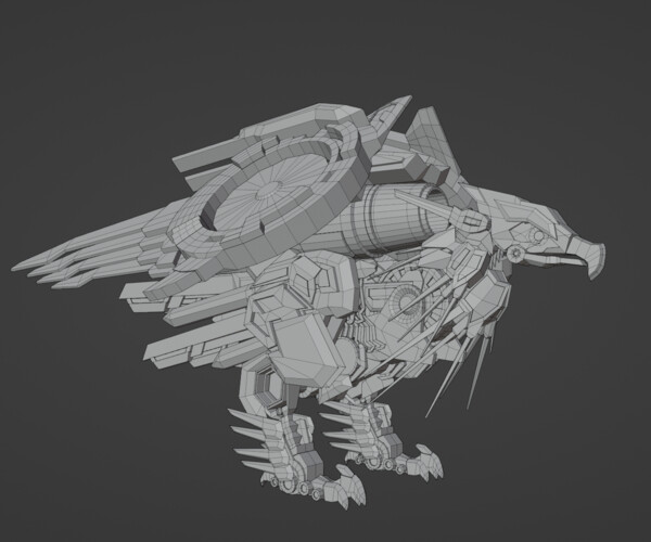 ArtStation - Eagle Robot | Game Assets