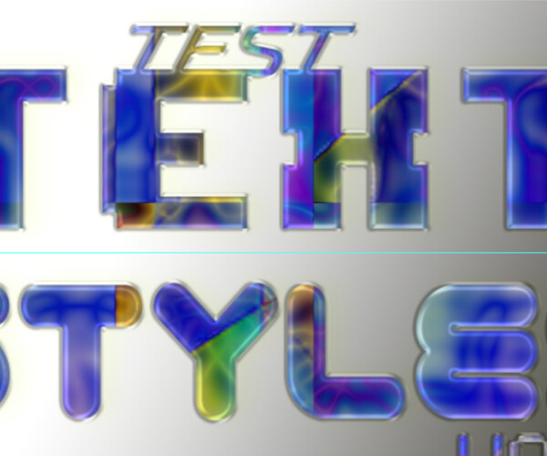 ArtStation - 50 Y2K Layer Styles for Photoshop | Artworks