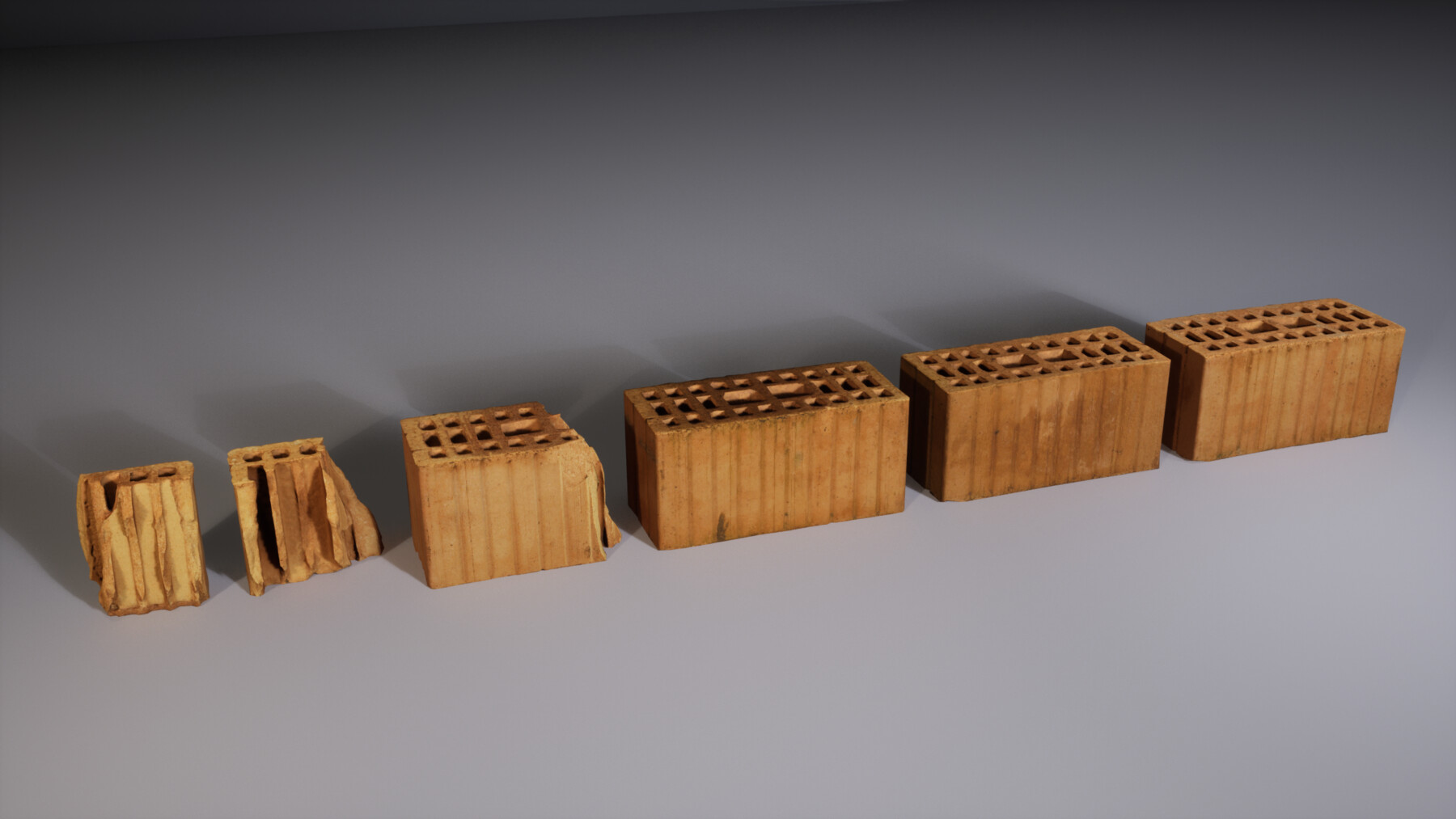 ArtStation - Photogrammetry Bricks | Game Assets