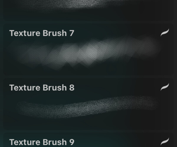 ArtStation - PROCREATE Texture Brushes VOL.2 | Brushes