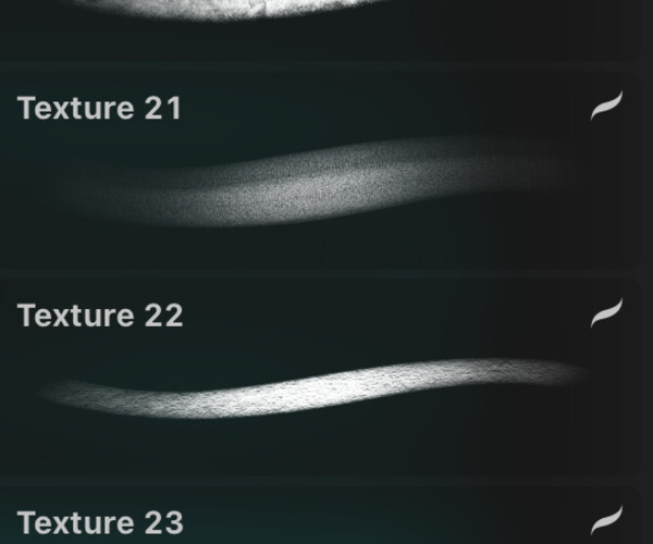 ArtStation - PROCREATE Texture Brushes VOL.1 | Brushes