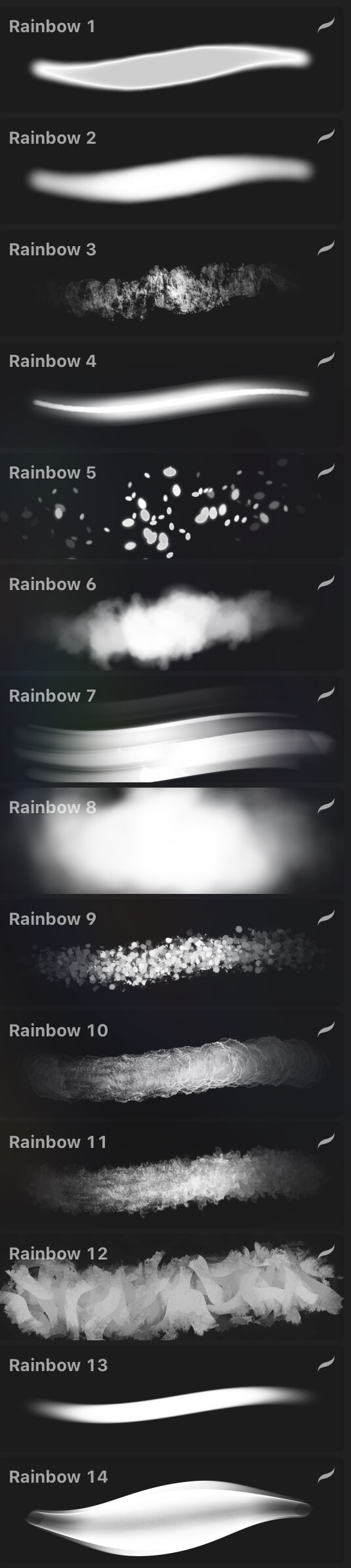 ArtStation - Procreate Color Changing Brushes | Brushes