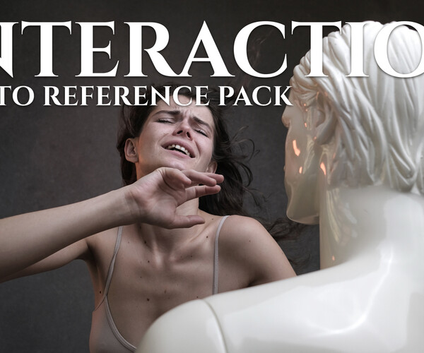 ArtStation - An Interaction Photo Reference Pack for Artists 1095 JPEGs noAI | Resources
