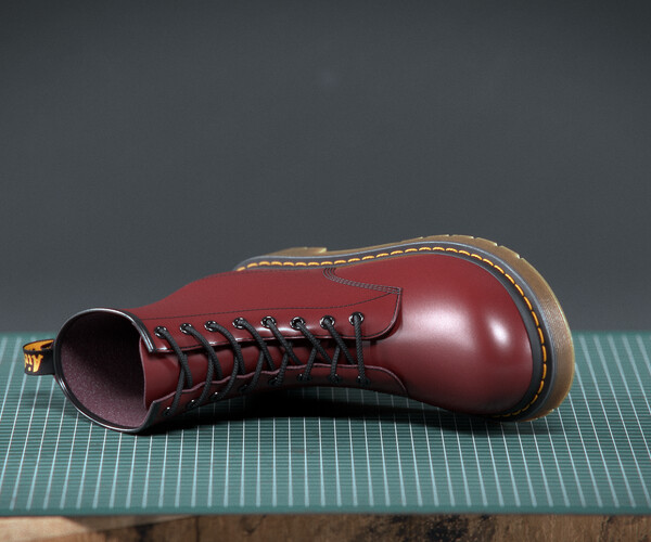 ArtStation - Dr Martens 1460 Air Wair | Game Assets