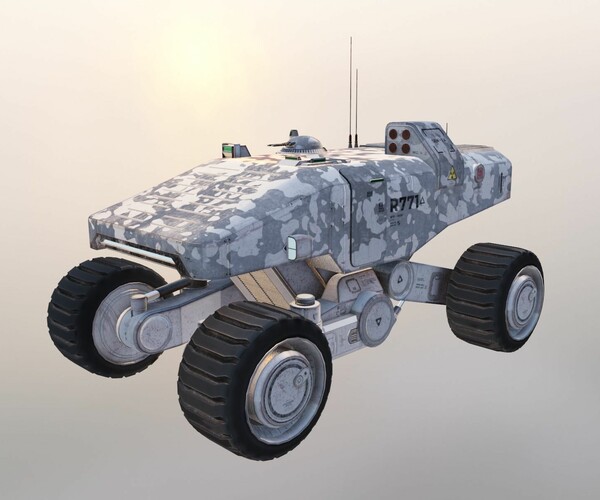 ArtStation - NASA Apollo Launch Scene With Military Vehicle | Game Assets