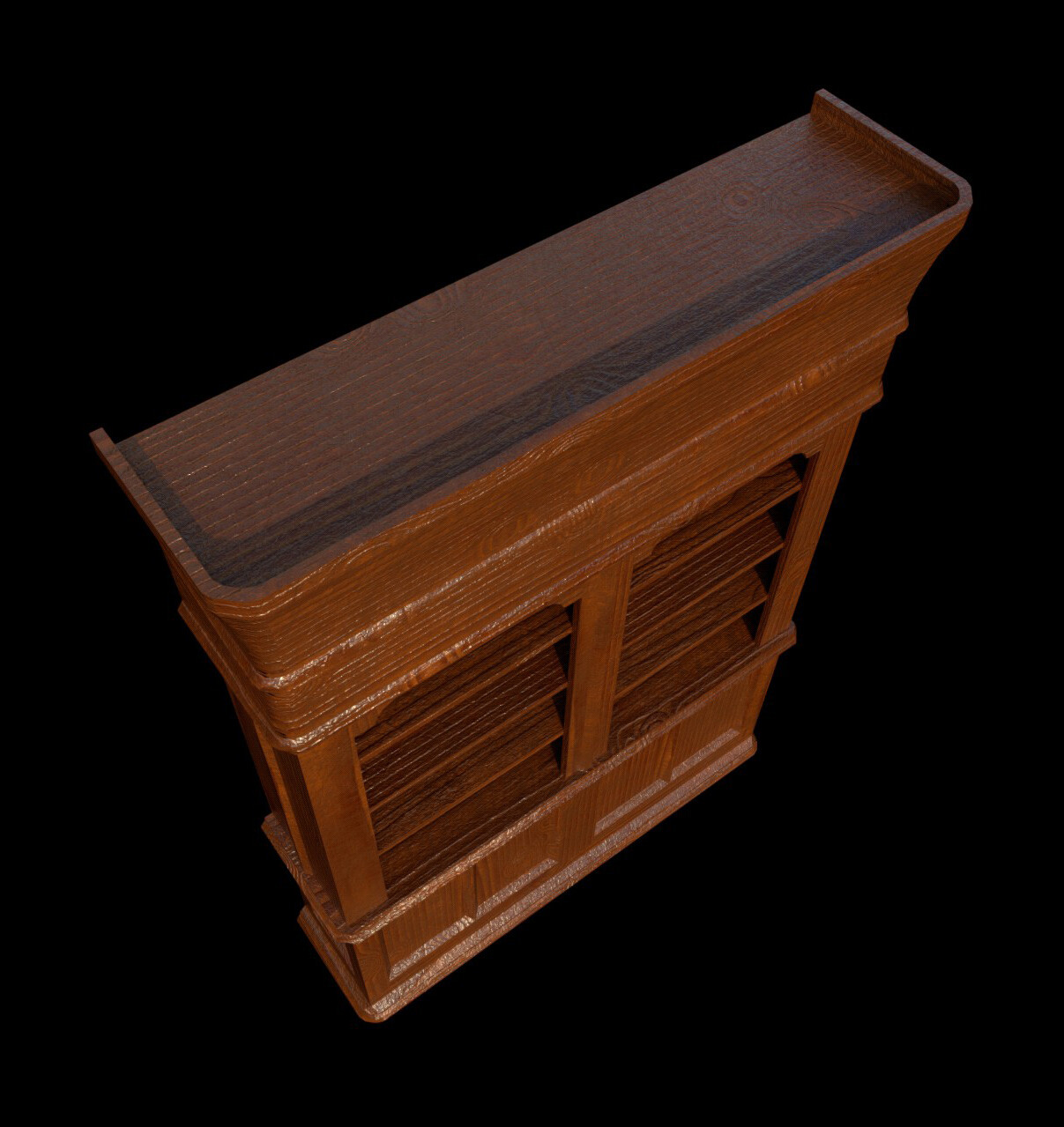 ArtStation - Bookshelf - PBR - Textured | Game Assets