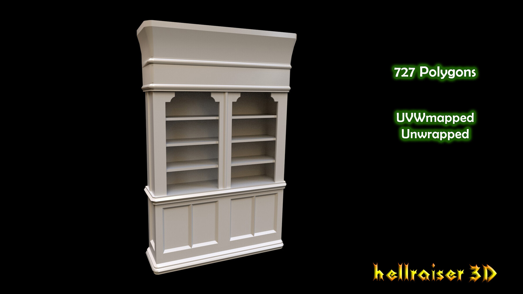 ArtStation - Bookshelf | Game Assets