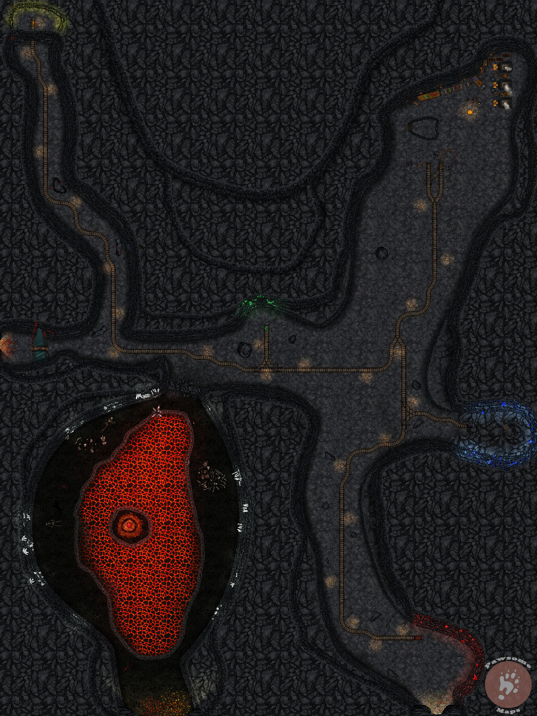 ArtStation - Goblin Cave and Mine | Artworks