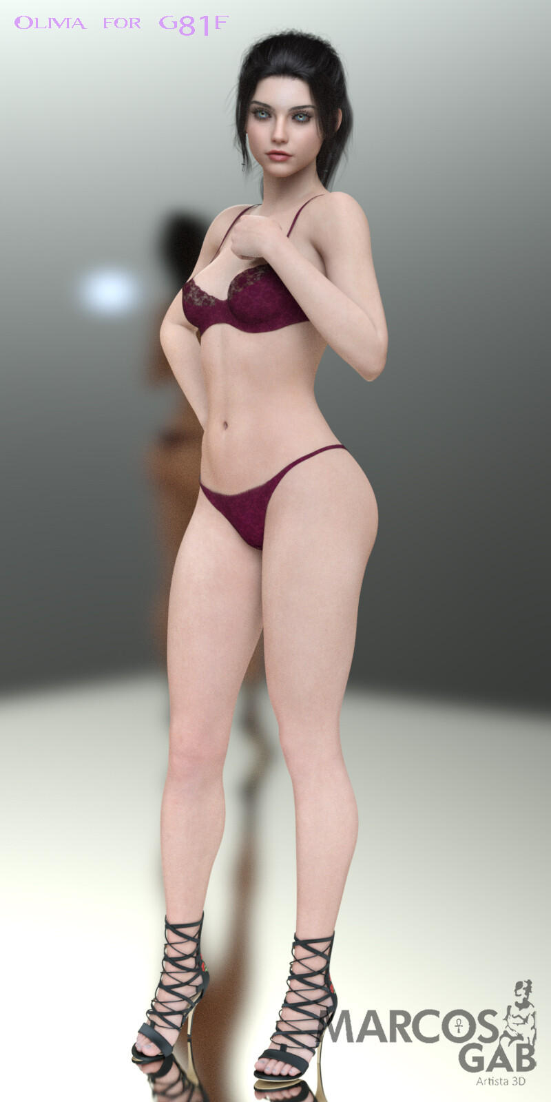 ArtStation - MGAB Olivia for Genesis 81 Female | Resources