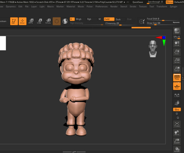 ArtStation - Agnes Character Model | Game Assets