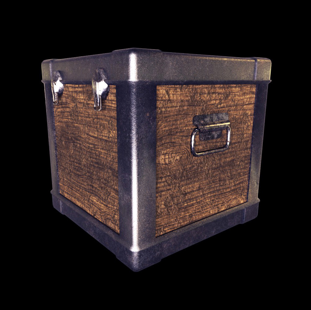 ArtStation - Crate - PBR - Textured | Game Assets