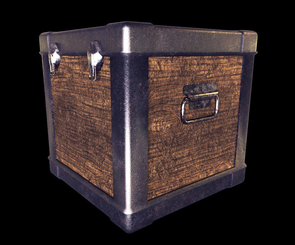 ArtStation - Crate - PBR - Textured | Game Assets