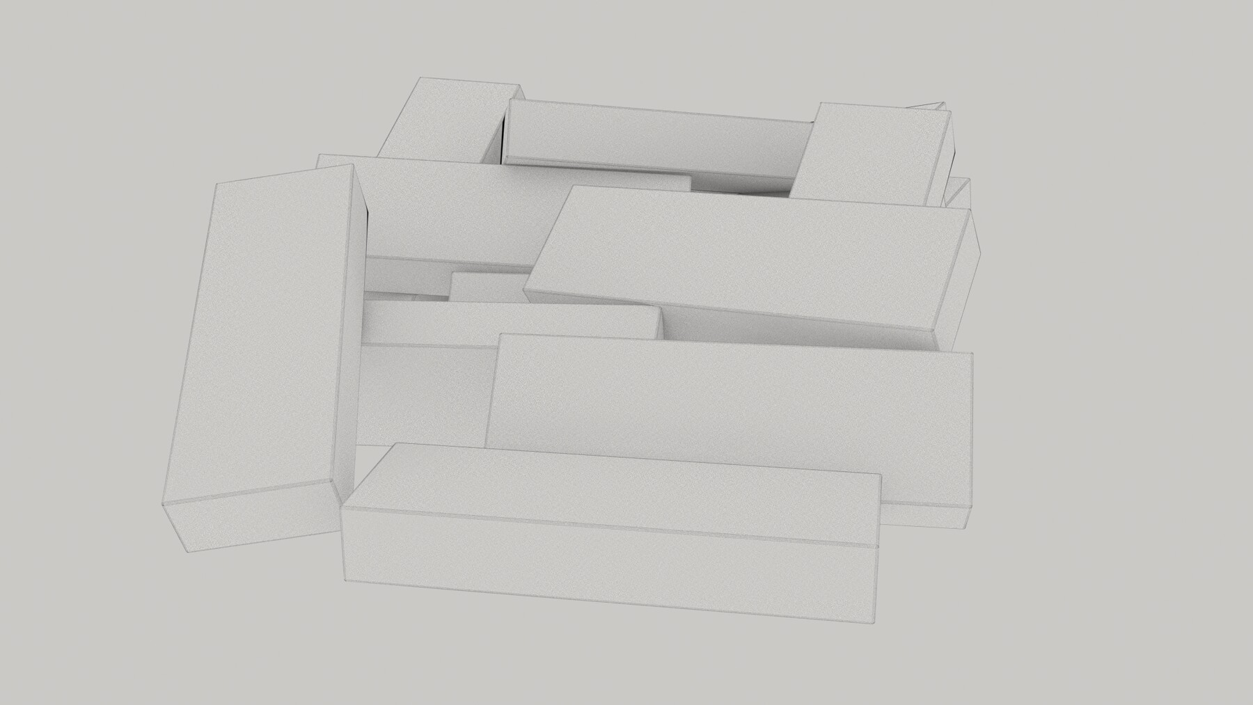 ArtStation - Concrete blocks pallet pile 3 | Game Assets