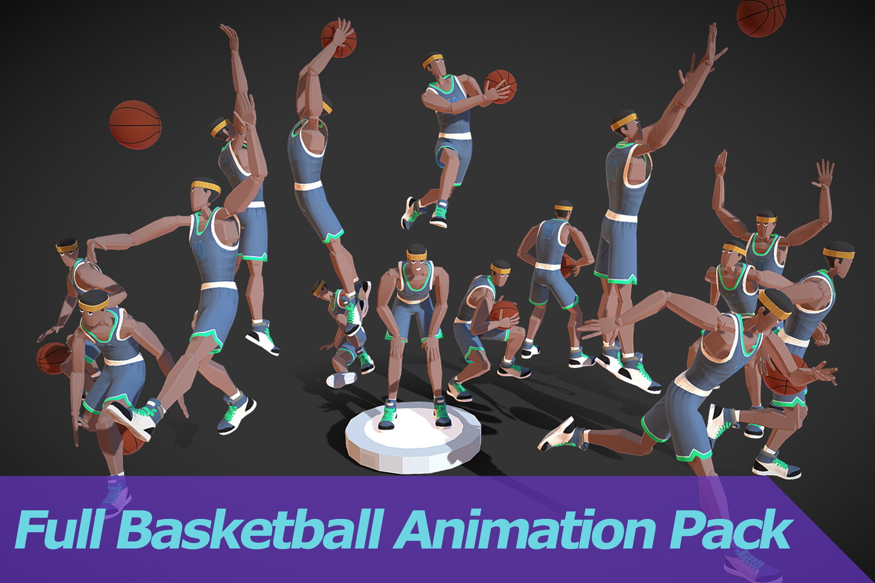 ArtStation - Studio33 Interactive [Basketball 8] FULL BASKETBALL ...
