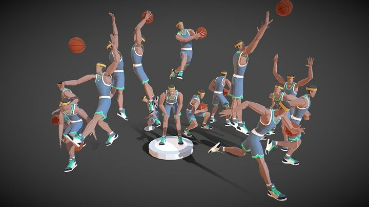ArtStation - Studio33 Interactive [Basketball 8] FULL BASKETBALL ...