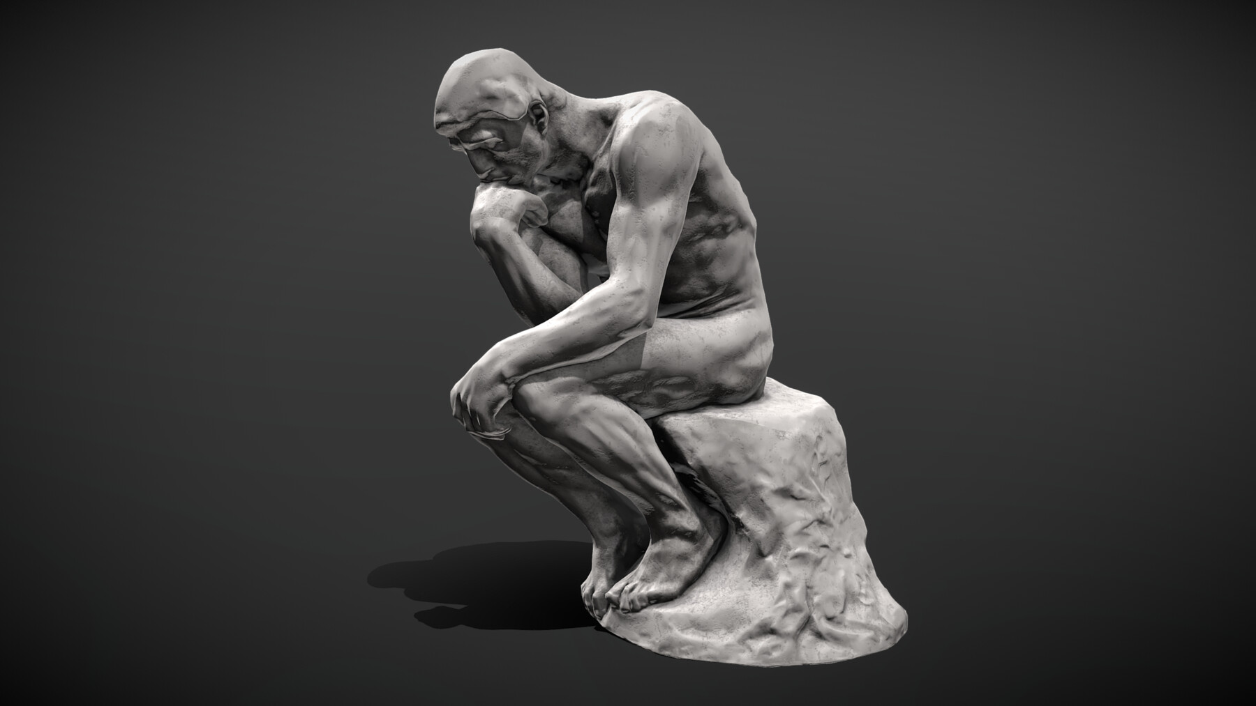 ArtStation - The Thinker | Game Assets
