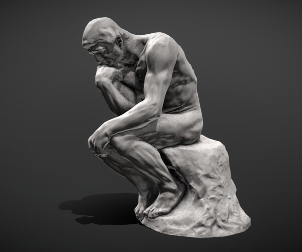 ArtStation - The Thinker | Game Assets