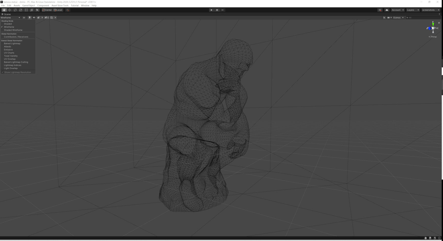 ArtStation - The Thinker | Game Assets