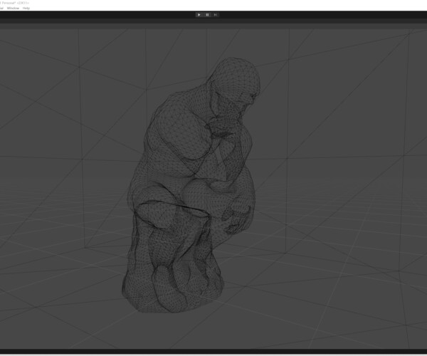 ArtStation - The Thinker | Game Assets