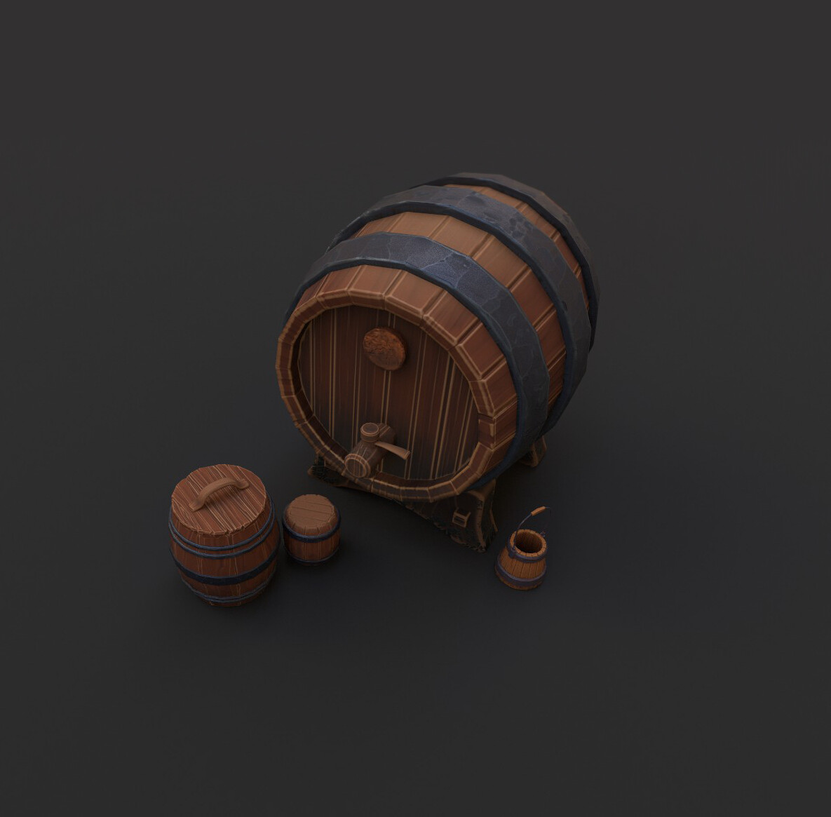 ArtStation - Stylized Tavern Props | Game Assets