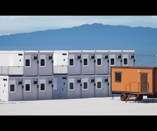 ArtStation - Realistic City Environment Street Props with detailed Bay ...