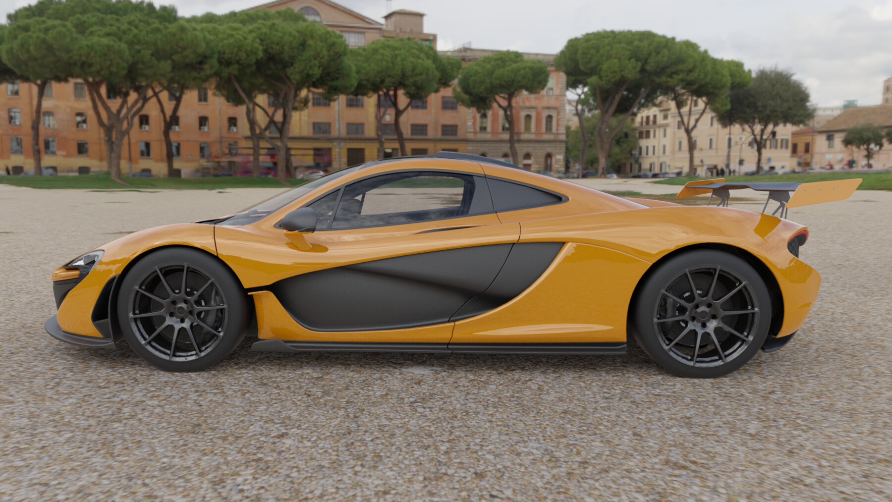 ArtStation - McLaren P1 with Engine Sounds | Game Assets