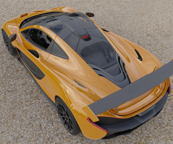 ArtStation - McLaren P1 with Engine Sounds | Game Assets