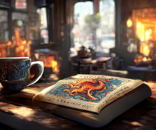 ArtStation - Fantasy cafe | Artworks