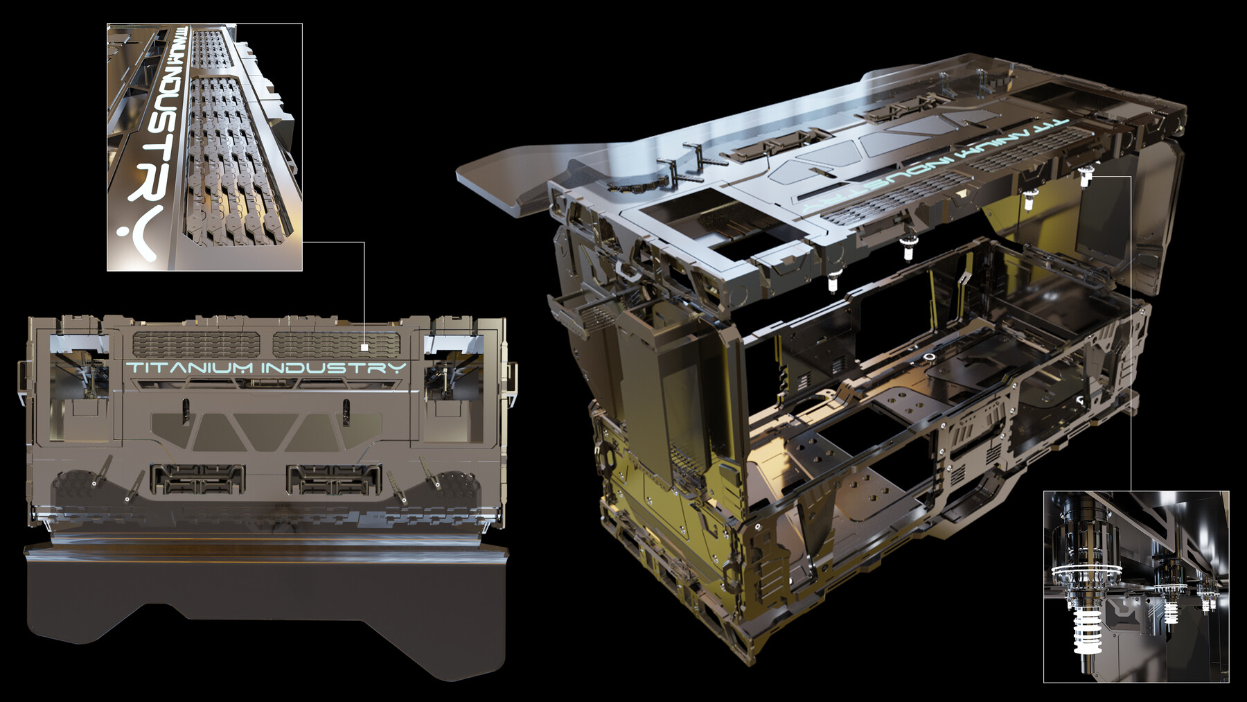 Artstation Sci Fi Computer Station Resources