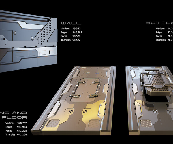 ArtStation - Sci-Fi Computer Station | Resources