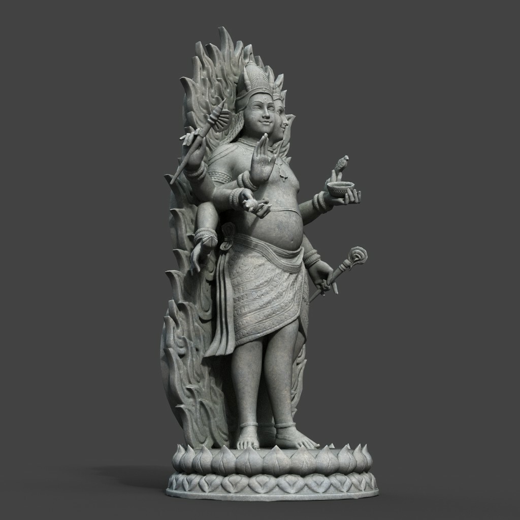 ArtStation - Hindu God Statue 16K HD Texture - 220826 | Game Assets