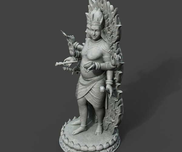 ArtStation - Hindu God Statue 16K HD Texture - 220826 | Game Assets