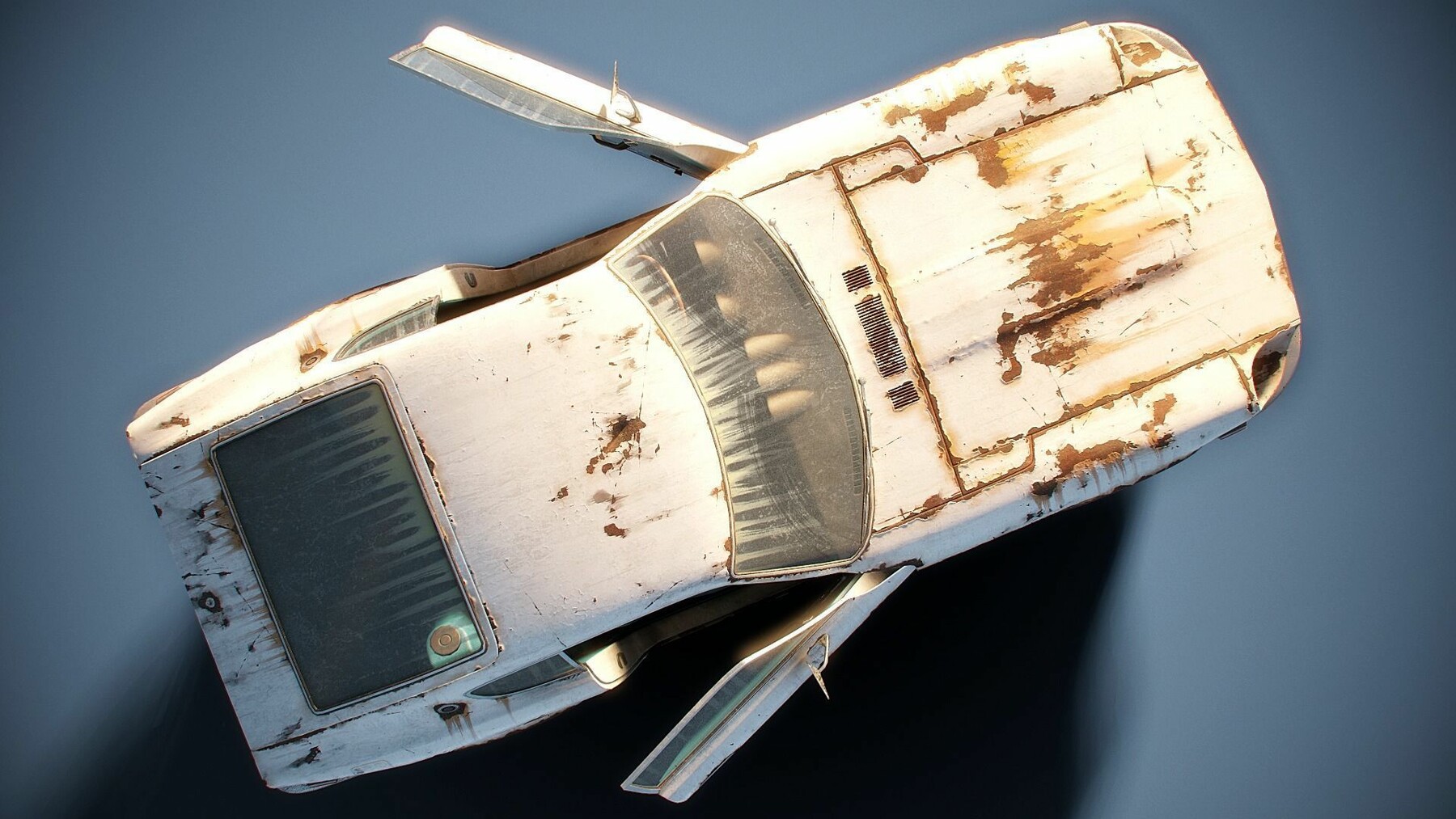 ArtStation - set of classic coupe PBR car with interior in 9 color ...