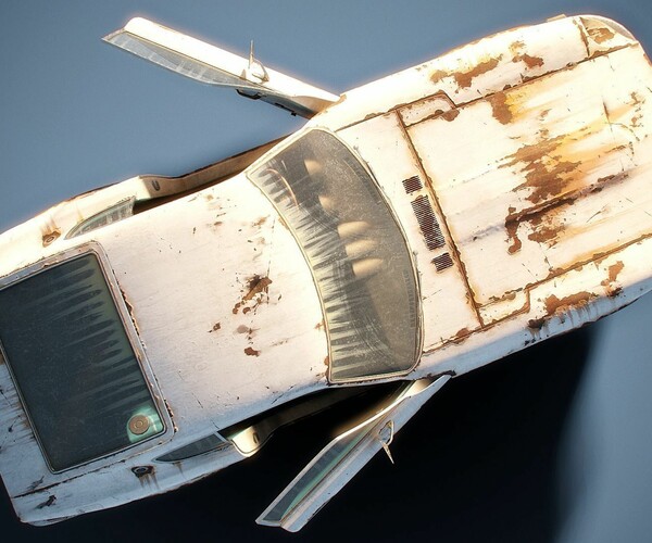 ArtStation - set of classic coupe PBR car with interior in 9 color ...