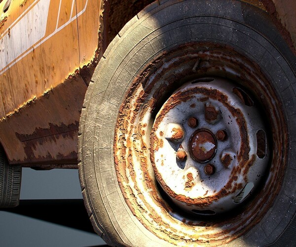 ArtStation - Old Classic PBR car coupe set with interior in 9 color ...