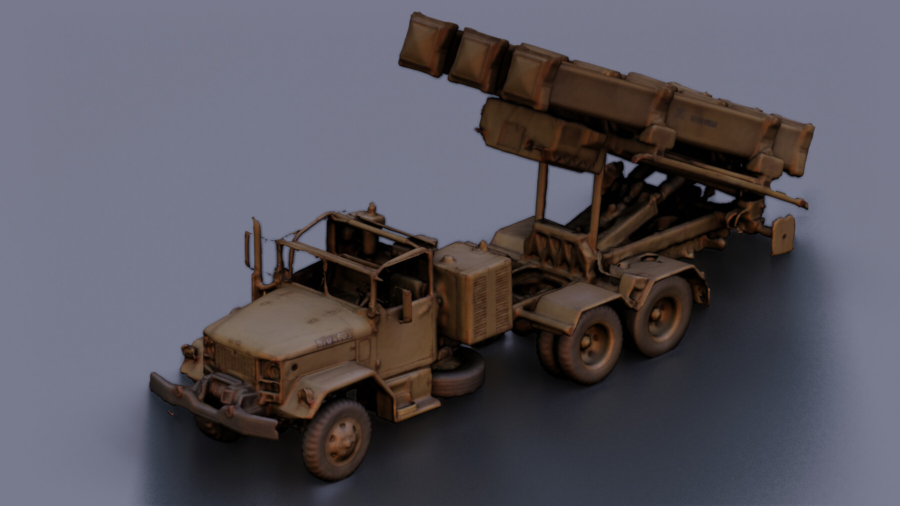 ArtStation - MILITARY TRUCK GAME READY 3D MODEL | Game Assets