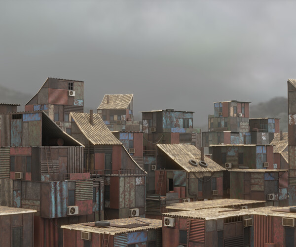 ArtStation - Shanty Town | Game Assets