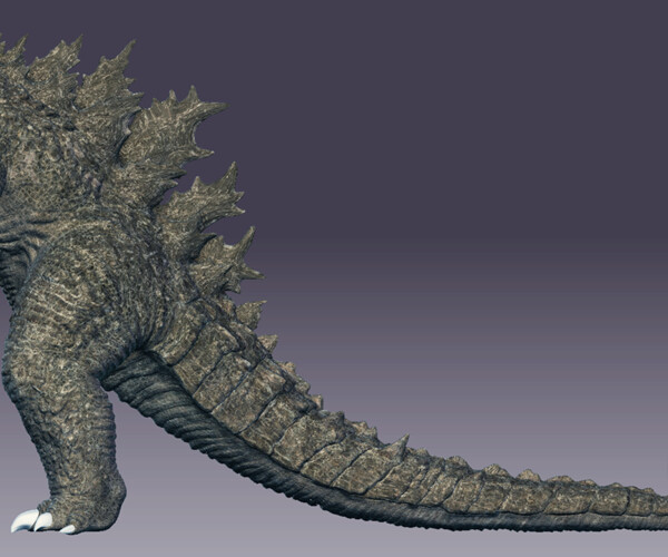 ArtStation - Godzilla High poly model | Game Assets