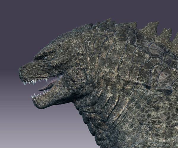 ArtStation - Godzilla High poly model | Game Assets
