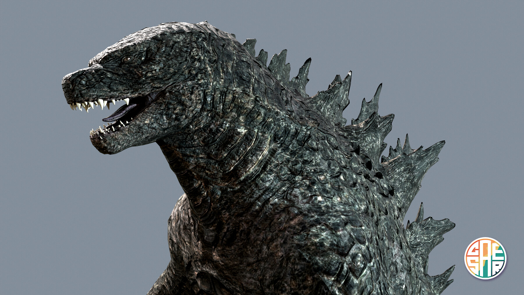 ArtStation - Godzilla Low poly model v2.0 | Game Assets