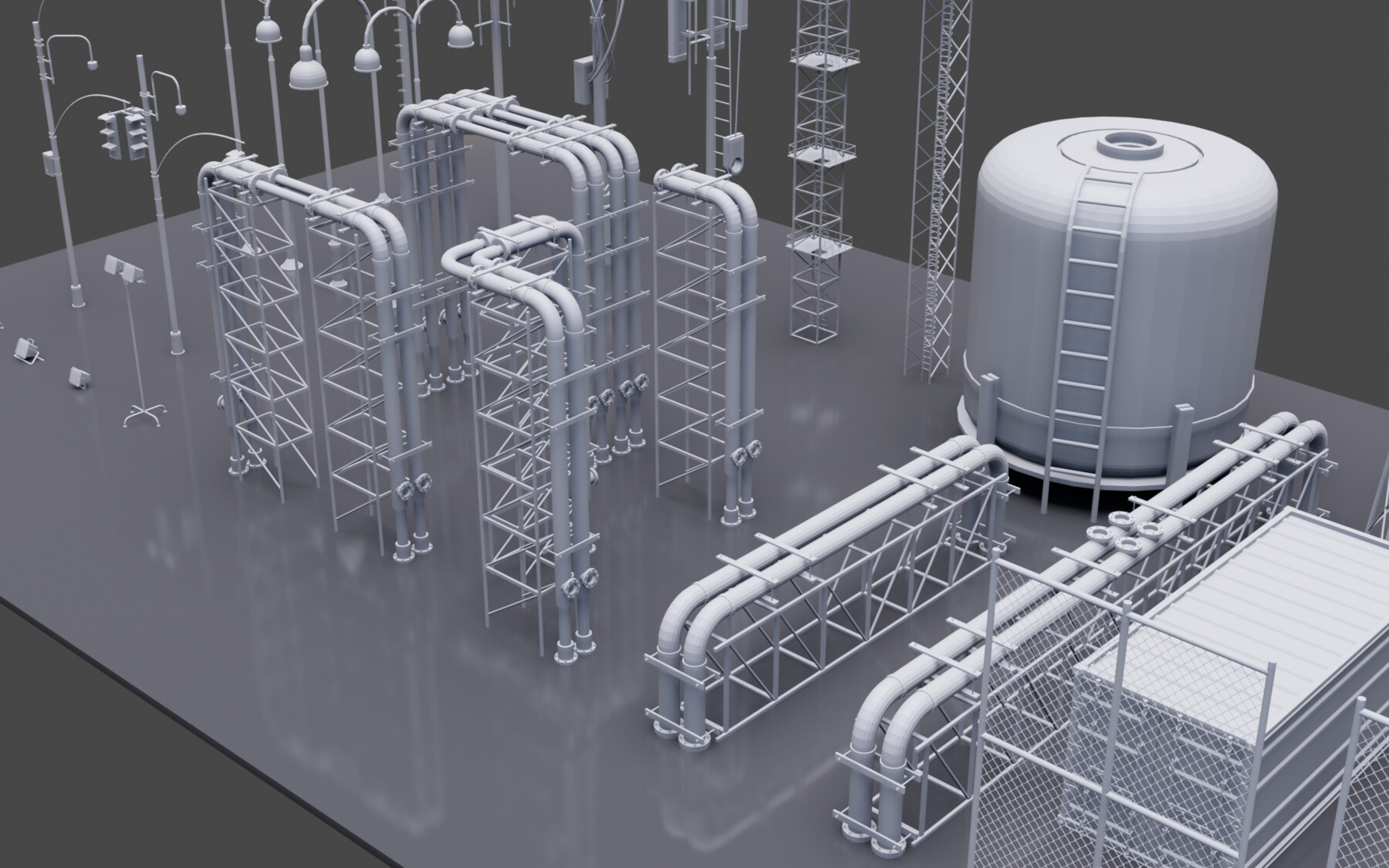 ArtStation - 41+environment kitbash vol 04 | Resources