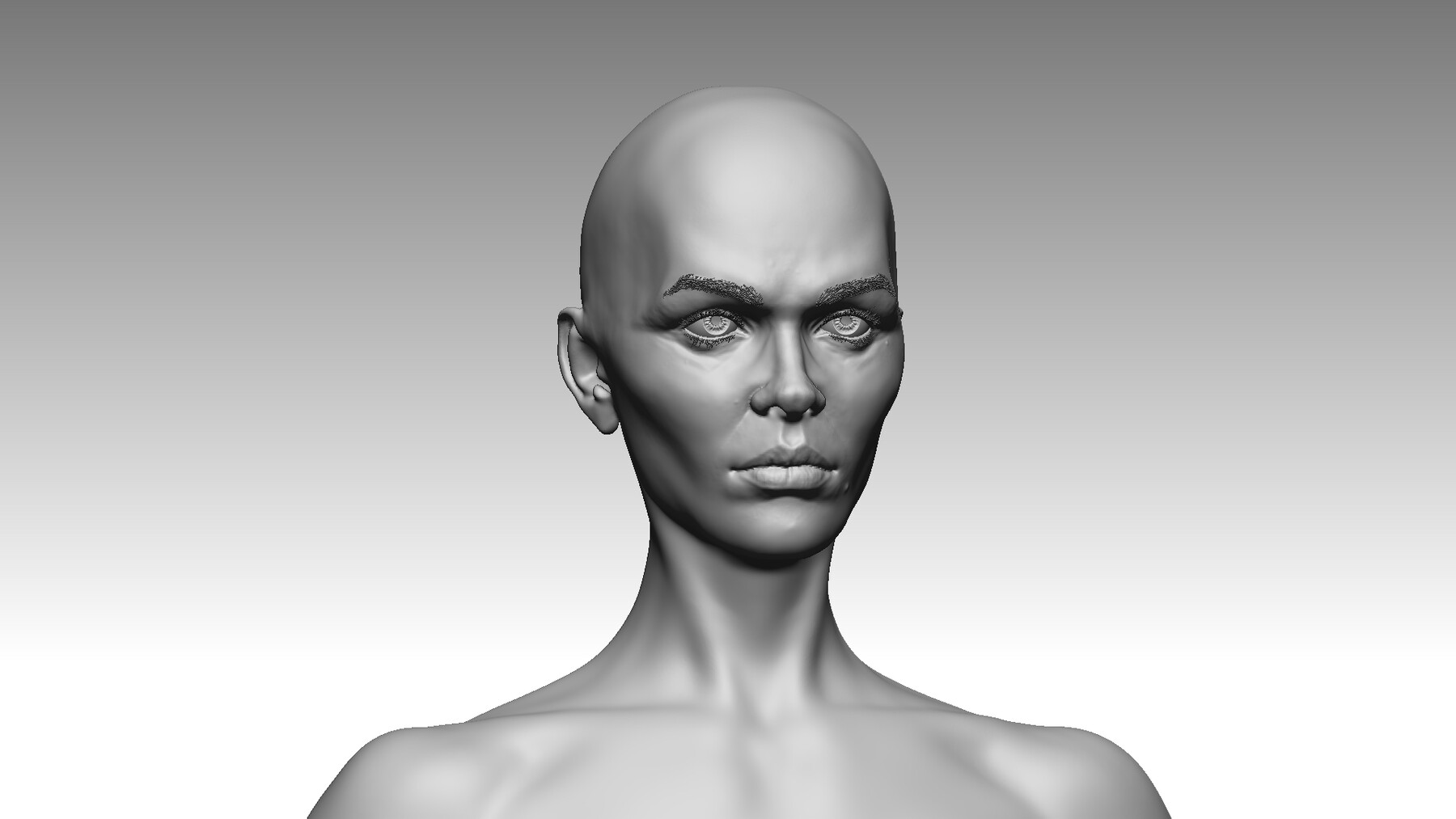 ArtStation - Female body Base mesh | Resources