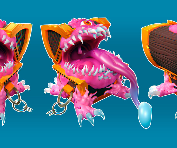 ArtStation - Stylized Mimic Video Process | Tutorials