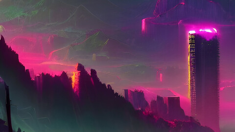 ArtStation - Cyberpunk Reflection | Artworks