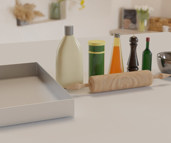 ArtStation - 3D Kitchen Assets Bundle | Resources