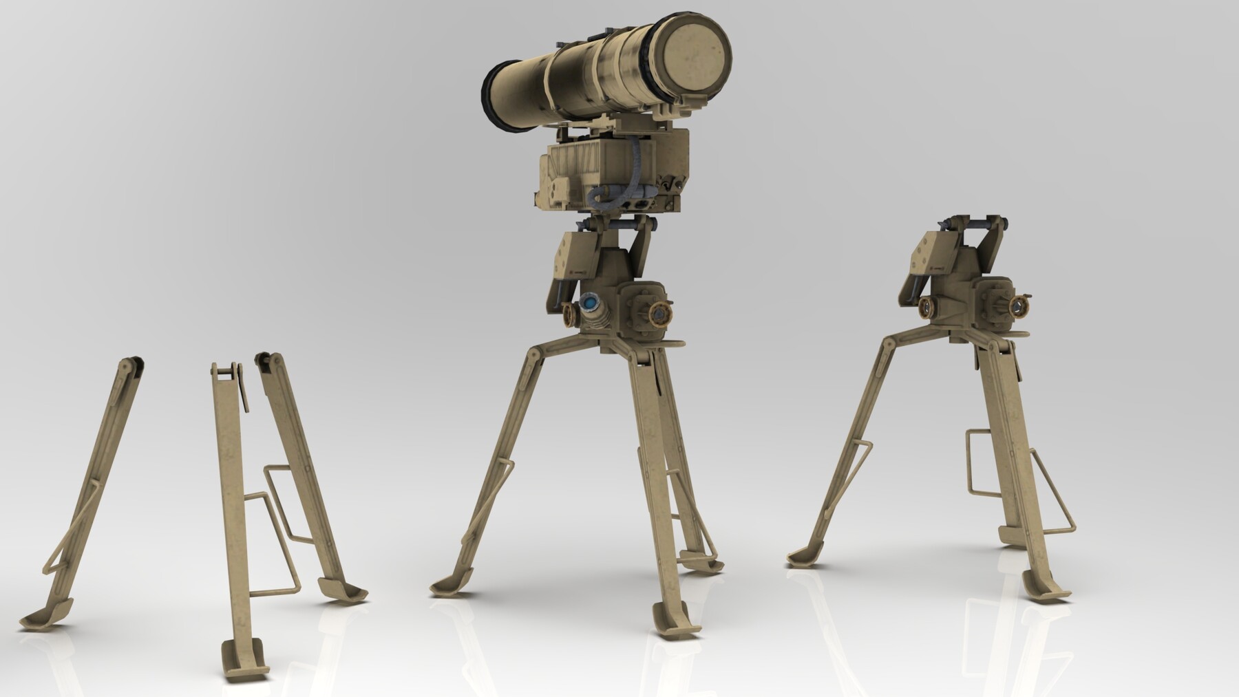 ArtStation - 9M133 Kornet (ALL OBJECTS ARE DETACHABLE) | Resources